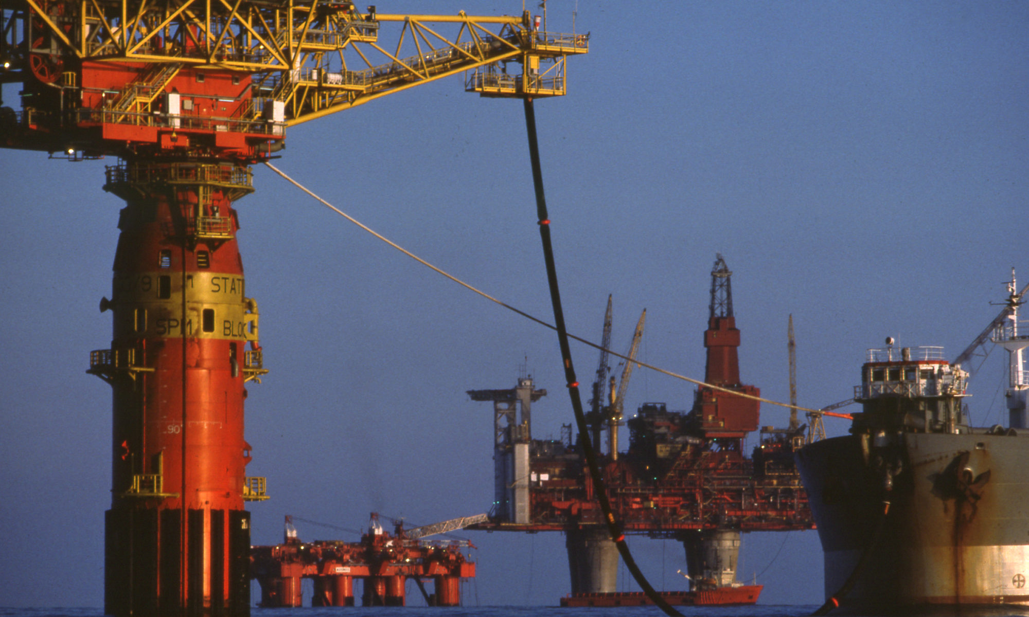 Statfjord C loading buoy – Statfjord